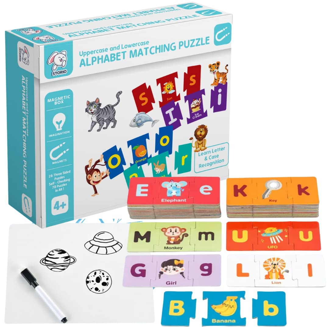 Storio Magnetic Alphabet Matching Puzzle