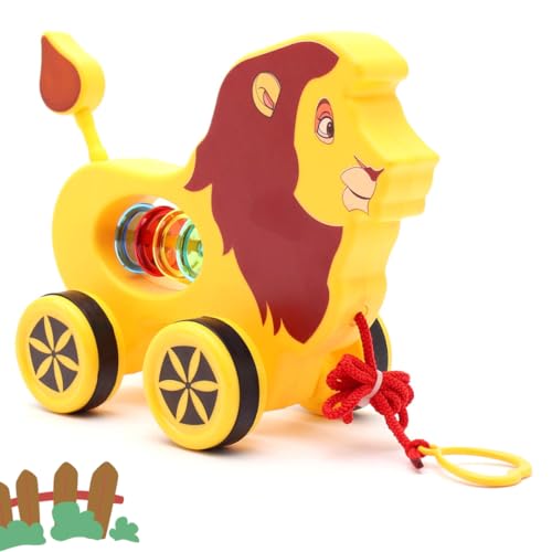 Storio Baby Products Pull Along Toddler Toy, Pull Along Toy with Attra