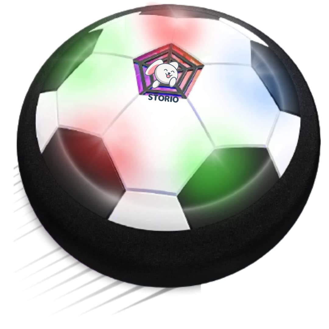 Storio Hover Football | Indoor Floating Hoverball | Disc with Soft Foa